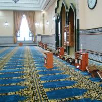 China Soft Axminster Wool Nylon Carpet for Mosque Prayer Meeting Room Custom Floor Covering for sale