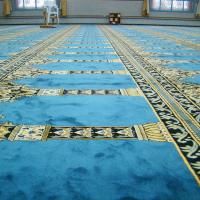 China Soft Axminster Wool Nylon Carpet for Mosque Prayer Meeting Room Custom Floor Covering for sale