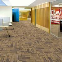China Commercial Building Floor Decoration Carpet 520g/sqm Polypropylene Square Carpet Tile for sale