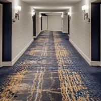 China Custom Logo Name Grade PP Hotel Room Carpet Tiles for Hotel Wall-to-Wall Carpets for sale