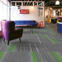 China Commercial Carpet Tile With Medium Pile Nylon And Bitumen Backing For Office Floors for sale