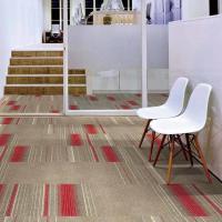 China Commercial Carpet Tile With Medium Pile Nylon And Bitumen Backing For Office Floors for sale