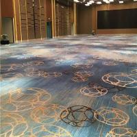 China Luxury Hotel Banquet Hall Soundproof Ballroom Axminster Carpet with 7x7-7x12 Density for sale