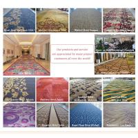China Rectangle Black and White Hotel Axminster Machine Made Carpets Nylon Print Stock Moquette Wall-to-Wall Carpets for sale