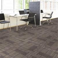 China Pile height 4mm 650g/sqm 50x50cm Square Tile Office Carpet in Modern Design 100% Nylon for sale