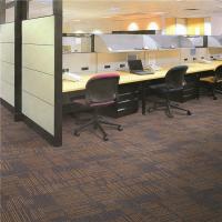 China Pile height 4mm 650g/sqm 50x50cm Square Tile Office Carpet in Modern Design 100% Nylon for sale