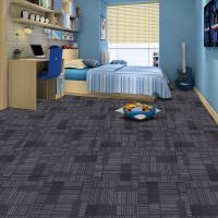 China Pile height 4mm 650g/sqm 50x50cm Square Tile Office Carpet in Modern Design 100% Nylon for sale