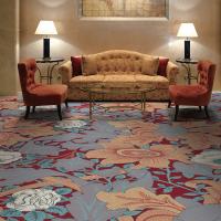 China Rectangle Axminster Carpet for Silverstone Commercial Banquet Hall Hospitality Room for sale
