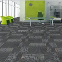 China 100*100cm Nylon Modular Office Carpet Tiles with 4.5mm Pile Height for Commercial Space for sale