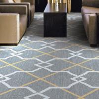 China Wall to Wall Axminster Carpet with 80% Wool 20% Nylon Surface Material for sale