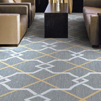 China Wall to Wall Axminster Carpet with 80% Wool 20% Nylon Surface Material for sale