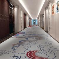 China Hotel Room Carpeting Modern Style Nylon Printing Carpets for Restaurant in Hotels for sale