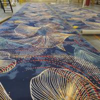 China Silverstone Printed Carpet Modern Style for Banquet Room Wedding Hall Hotel Theatre for sale