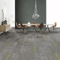 China Commercial Office Interlocking Carpet Tiles 100% Nylon with PVC fiber glass Backing for sale