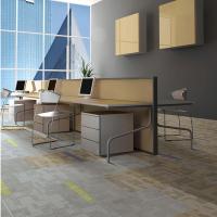 China Commercial Office Interlocking Carpet Tiles 100% Nylon with PVC fiber glass Backing for sale