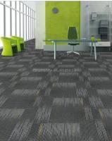 China 5.0mm Total Thickness Wood Pattern Floor Tile Made of Nylon Material for Square Areas for sale