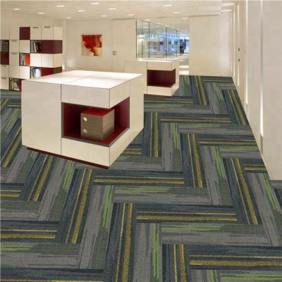 China Commercial Carpet Tile 100% Nylon 25cmx100cm for Home Hotel Bedroom Floor Decorative Usage for sale