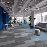 China Antimicrobial 50x50 Nylon/PP Office Commercial Modular Carpet Tiles Tufted and Durable for sale