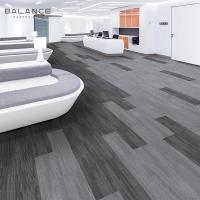 China Modern Style Customized Carpet Tiles for Commercial Office Flooring 18x36 in PVC Backing for sale