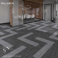 China 460g/sqm Pile Weight Commercial Room PVC Backing Floor Carpet Tiles for Office Usage for sale