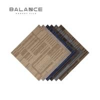 China 50x50cm PVC Backing Carpet Tiles in Abstract Pattern for Office Living Hotel Hallway for sale
