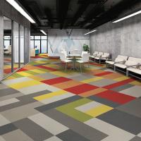 China 100% Nylon Cut Pile 50*50 Carpet Tiles for Commercial Floor Upgrade and Renovation for sale