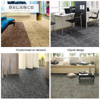 China Square Carpet Tiles 50x50 for Commercial Office Flooring Made of PP/Nylon Yarn for sale