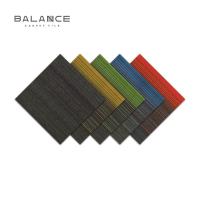 China 50x50 Office Modular Carpet Tiles Loop Pile PP Nylon/Bitumen Backing Square Carpets for sale