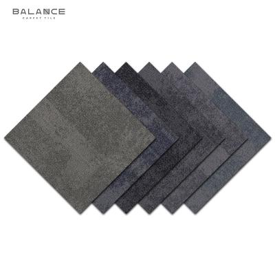 China Square Office Carpet Tiles 50x50 with Modern Design and High Traffic for sale