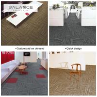 China Commercial Modern Design Carpet Tiles with Washable Feature and Medium Pile Height for sale