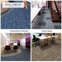 China Bitumen Backing PET FRIENDLY Commercial Office PP 50 x 50 Carpet Tiles for PET Owners for sale