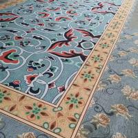 China Plush Printed Luxury Carpet Tiles 50x50 The Perfect Solution for Commercial Spaces for sale