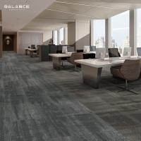 China Durable Carpet Tiles for Commercial Office Flooring 18 x 36 in PVC Backing Medium Pile for sale