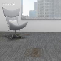 China Custom Plain Loop Pile PVC Modular Carpet for Modern Patterns in Commercial Spaces for sale