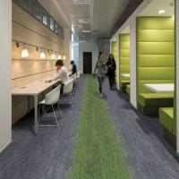 China 100% Polypropylene Office Oem Commercial Carpet Tiles 50x50cm Squares for Hotel Hallway for sale