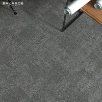 China MACHINE MADE Fashion Office Room Plain Nylon/PP Carpet Tiles for Modern Luxury for sale