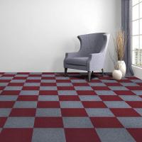 China Conveniently Self Adhesive Gray Stick Carpet Tiles Durable and Long Lasting for sale