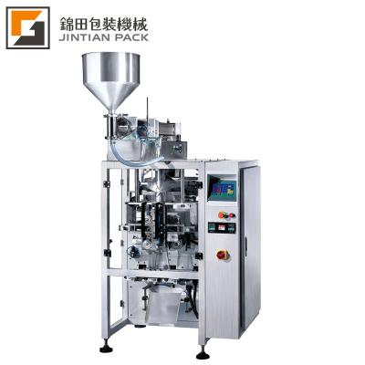 China JT-520L Food Water Fruit Juice Potato Sweetened Lotus Seed Paste Lotus Paste Fruit Jam Beverage Liquid Packing Machine for sale