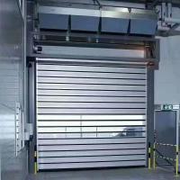 China JTM-D03 Aluminum High Speed Roll up Fast Roller Shutter Spiral Security Door With Remote Control for sale