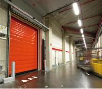 China High Speed Security Garage Door Rolling Rapid Roll up Fast Roller Shutter with 100W Power for sale