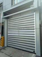 China Max Size W8000mm*H8000mm Aluminum Alloy High Speed Shutting Door for Security Warehouse for sale