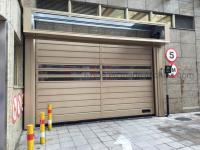 China 3.9m Motor Shaft Aluminum Alloy Rapid Shutting Door for Security Warehouse Garage for sale