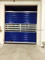 China Linear Door Panel Pattern Aluminum Alloy Fast Roll up and Shutter Spiral Security Door for sale
