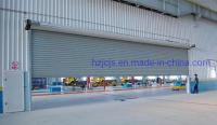 China Aluminum Alloy High Speed Rolling up Fast Spiral Garage Door with IP55 Protection Class for sale