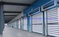 China Aluminum Alloy High Speed Rolling up Fast Spiral Garage Door with IP55 Protection Class for sale