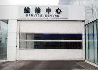 China Aluminum Alloy High Speed Rolling up Fast Spiral Garage Door with IP55 Protection Class for sale
