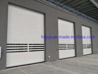 China JTM-D05 Aluminum Alloy Rapid Roll up Fast Acting Roller Shutter Spiral Garage Door for sale