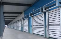 China Finished Aluminum Alloy Fast Rolled Shutter Roll up Spiral Security Garage Door 0.8-1.5 mm for sale