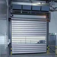 China Max Size W8000mm*H8000mm Aluminum Alloy Fast Acting Garage Door with Spiral Security for sale