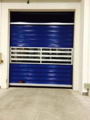China Aluminum Alloy Spiral Garage Security Door -35 to 65 Celsius Degree for Retail Stores for sale